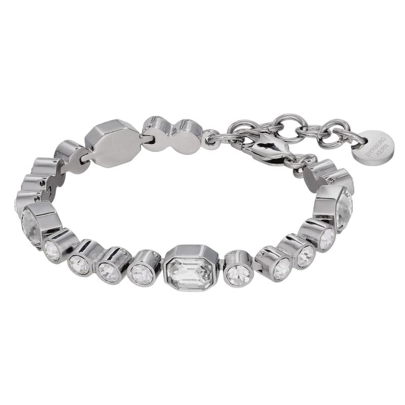 Grivna Shiny Silver Bracelet - Crystal – The Bay Tree of Remuera + St ...
